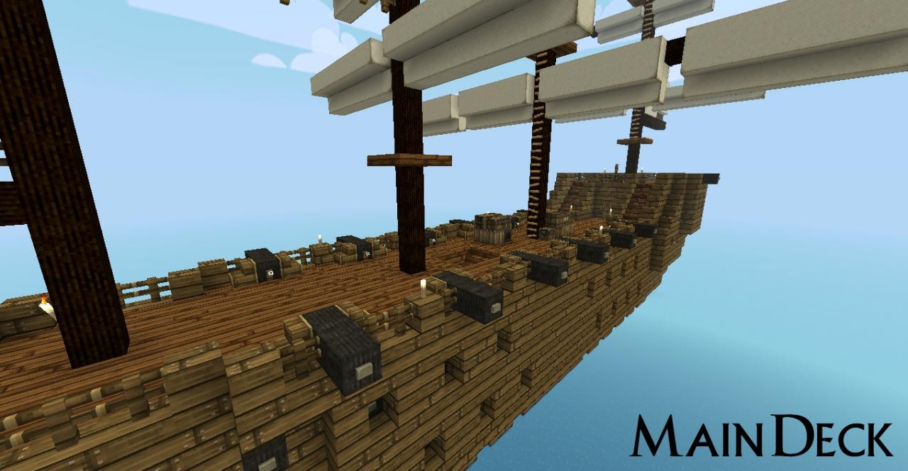 Rosenberg Warship - Colonial Vessel Minecraft Map