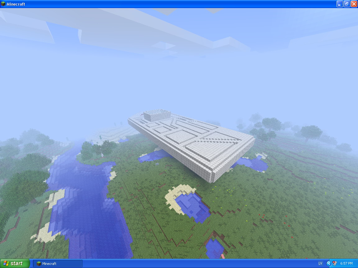 Minecraftia wars: Delio AirShip Minecraft Map