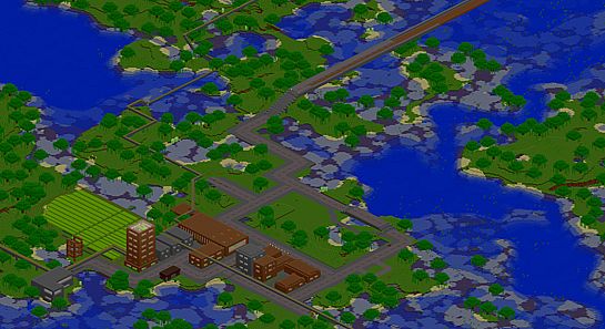 Minecraft City Hand Built MASSIVE Minecraft Map