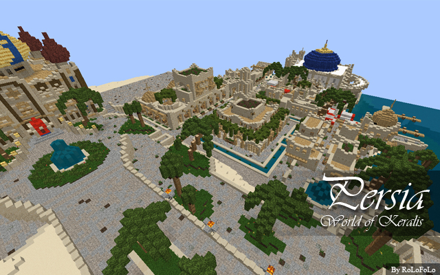 Persian small temple (at WOK) Minecraft Map