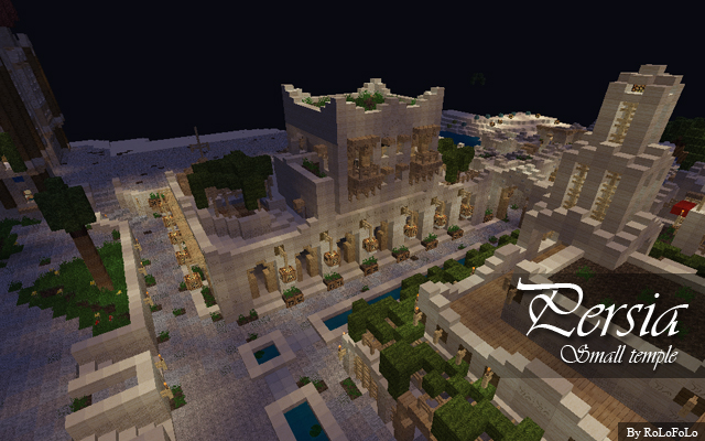 Persian small temple (at WOK) Minecraft Map