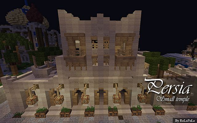 Persian small temple (at WOK) Minecraft Map
