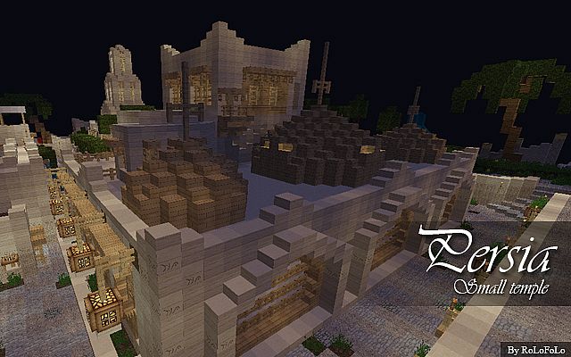 Persian small temple (at WOK) Minecraft Map