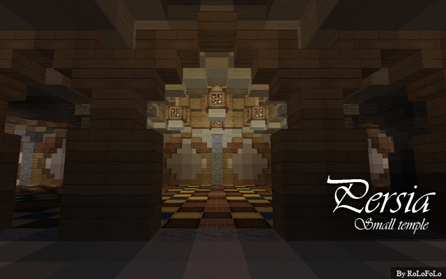 Persian small temple (at WOK) Minecraft Map