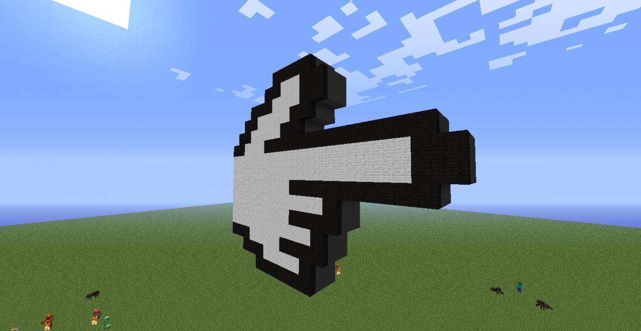 Pointing Hand Minecraft Project
