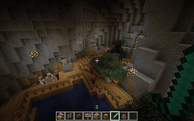 The Cave Project Minecraft Map