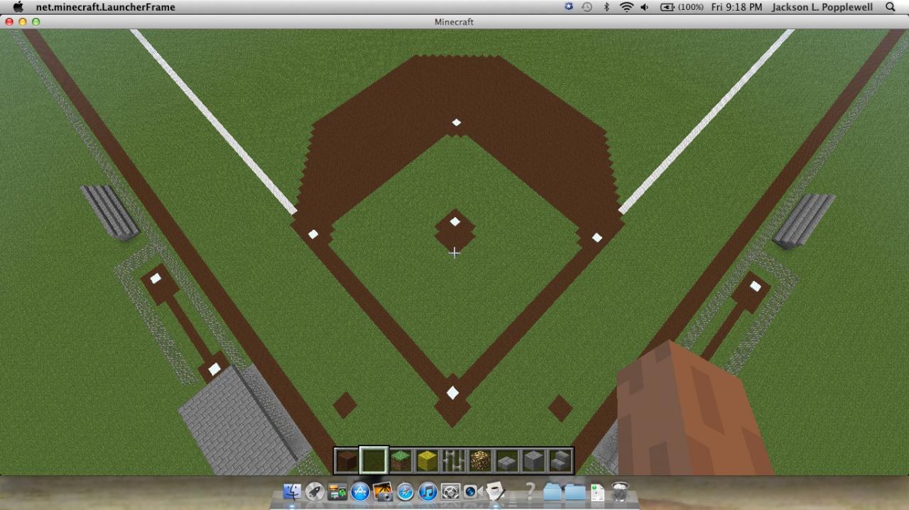 Baseball Field Minecraft Map