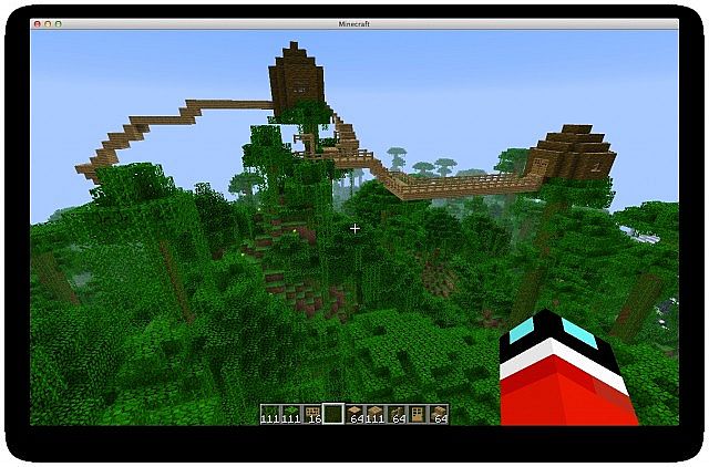 Epic Tree House survival!!! Minecraft Map