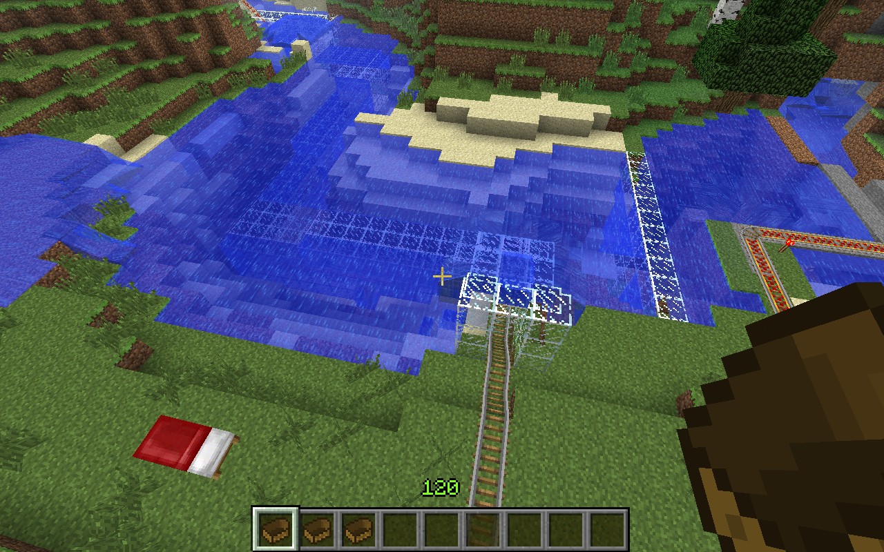 Epic Roller Coaster Minecraft Map