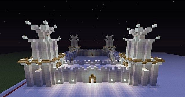 Doreeworld Challenge 2 *Snowforts* buildoff Entry Minecraft Map