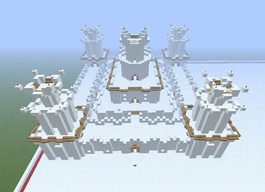 Doreeworld Challenge 2 *Snowforts* buildoff Entry Minecraft Map