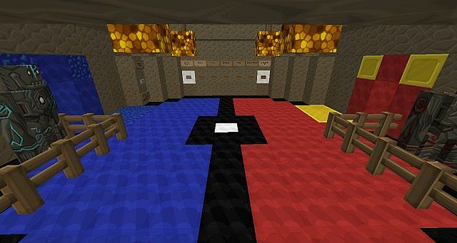 Captured - PvP Map (Red vs Blue) Minecraft Map
