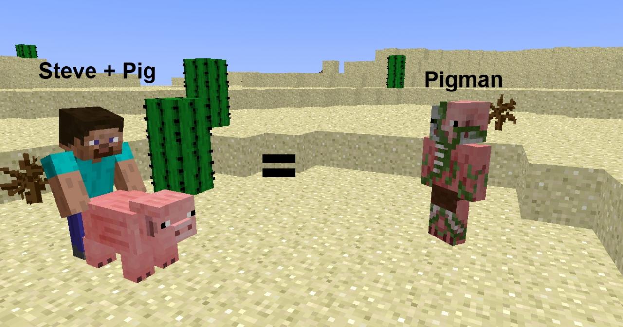 "How pigman was made" Minecraft Animation Picture Minecraft Blog