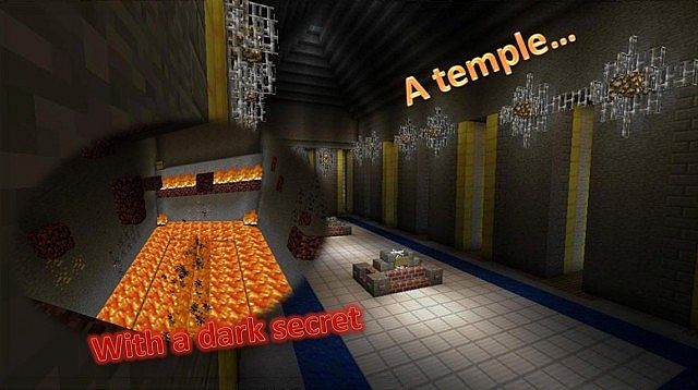A Temple with dark a secret... Minecraft Map