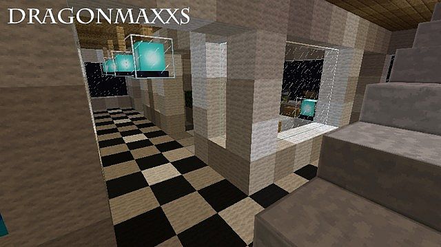 Modern Minecraft House Minecraft Map