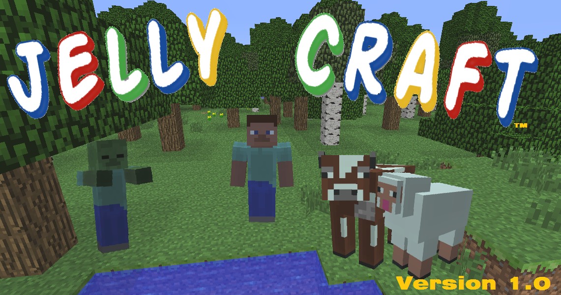 Translucent Jelly Craft Texture Pack v1.0 Minecraft Texture Pack