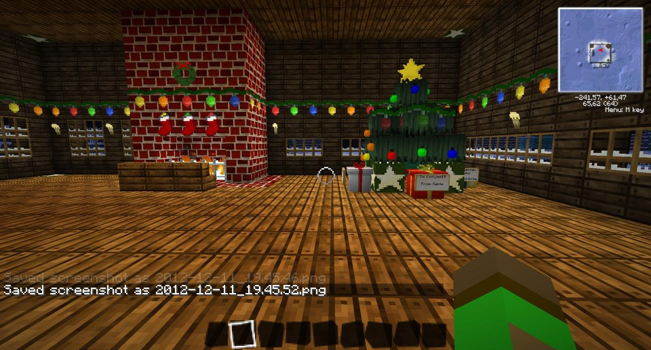 Christmas Lodge Minecraft Map