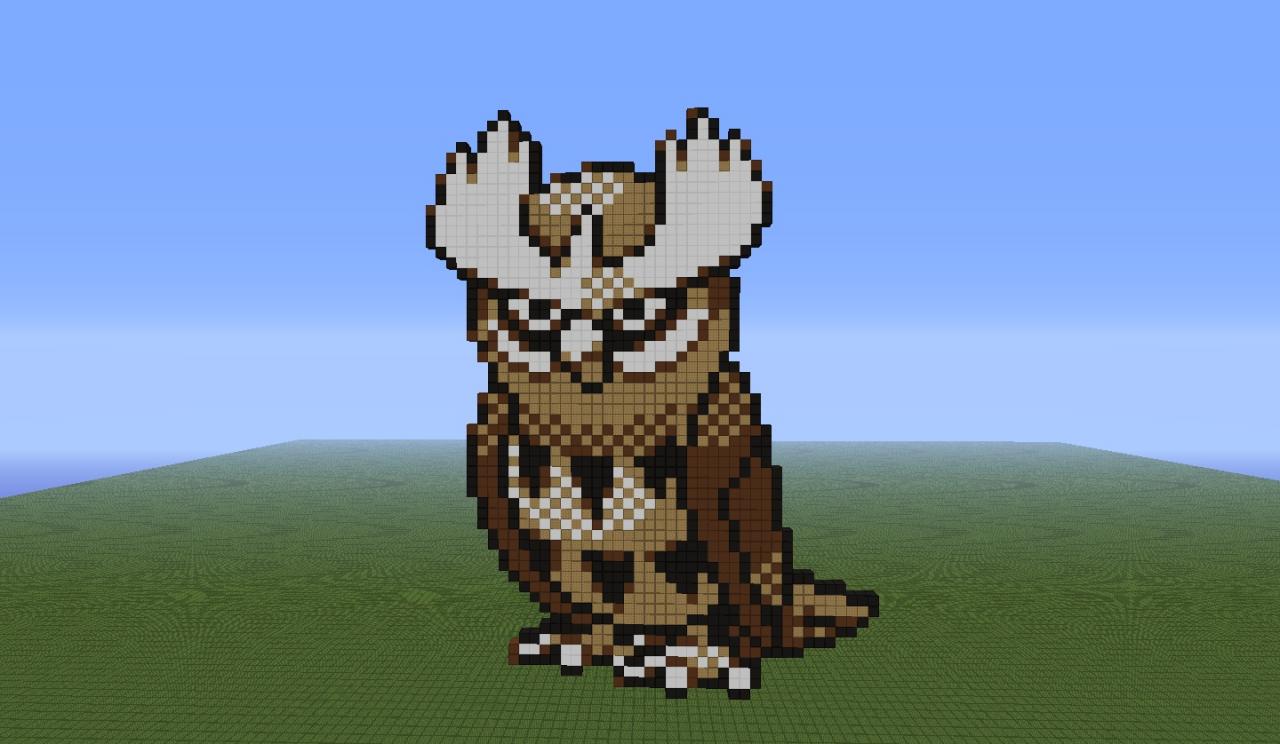 Pokemon Pixel Art (161 - 180) Minecraft Map