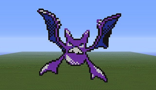 Pokemon Pixel Art (161 - 180) Minecraft Map