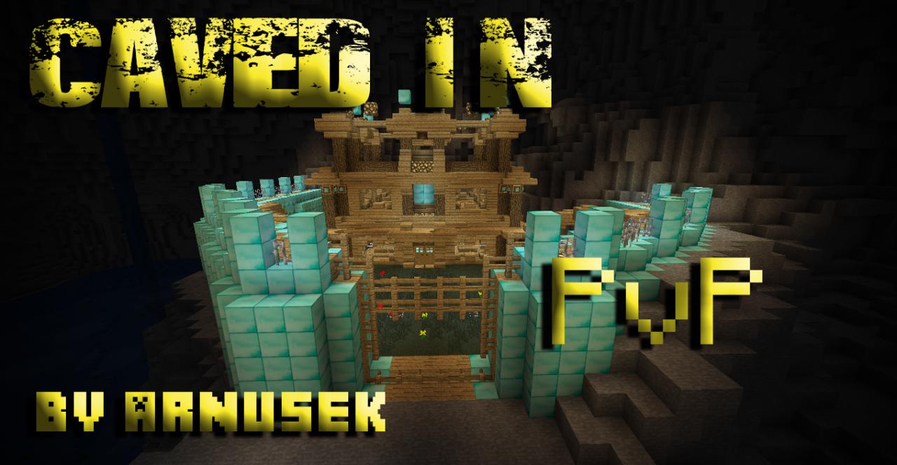 Caved In PvP (Map) [CavedIn Contest Project] {20% Done} Minecraft Map