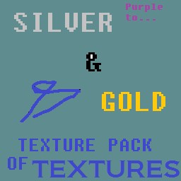 Silver & Gold Texture Pack of Textures Minecraft Texture Pack