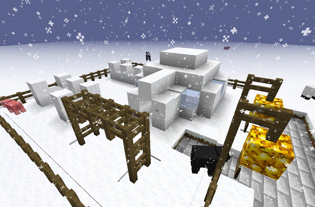 Gingerbread Village Minecraft Map