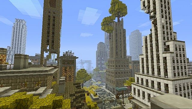 I Am Legend Survival Minecraft Map