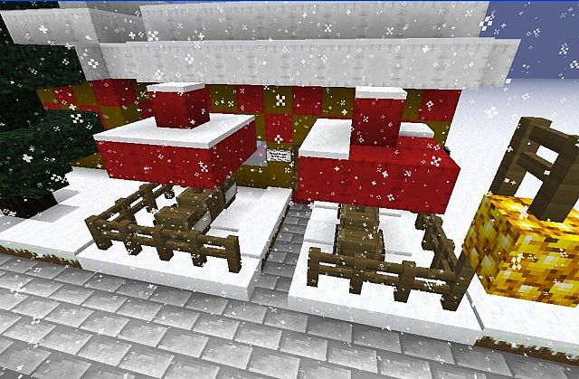 Gingerbread Village Minecraft Map