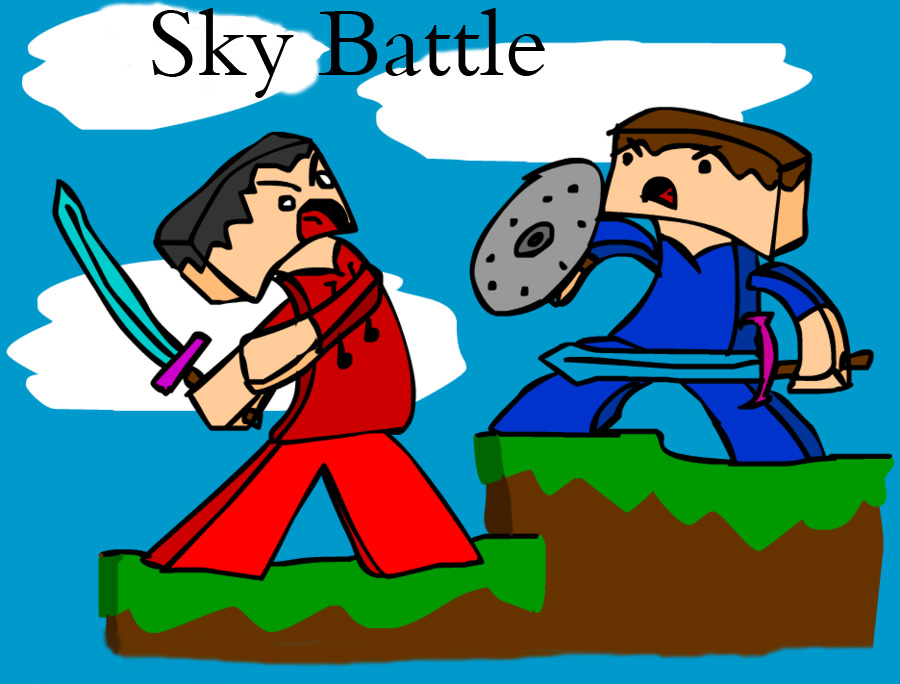 Sky Battle - PvP map Minecraft Project