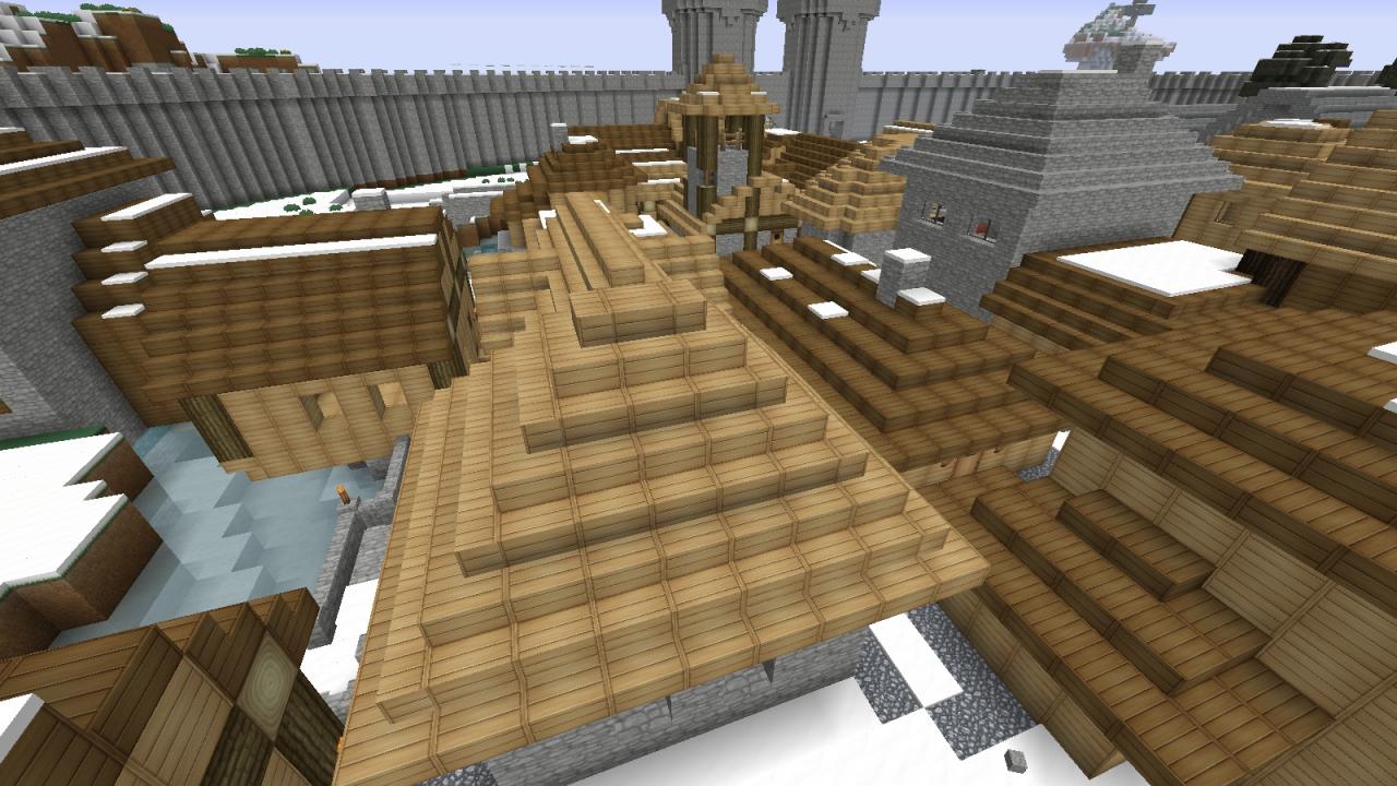 Medieval City Minecraft Map