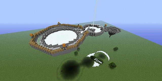 Spleef Minigame - Custom Made Minecraft Map