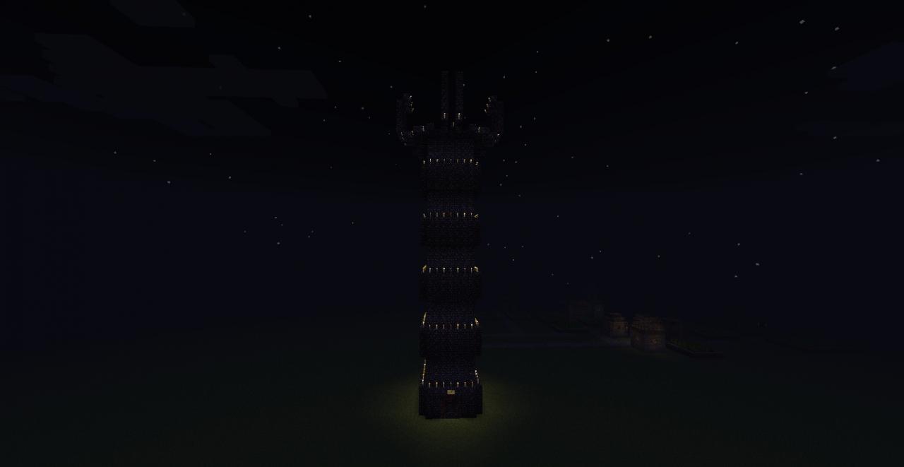 the black tower Minecraft Map