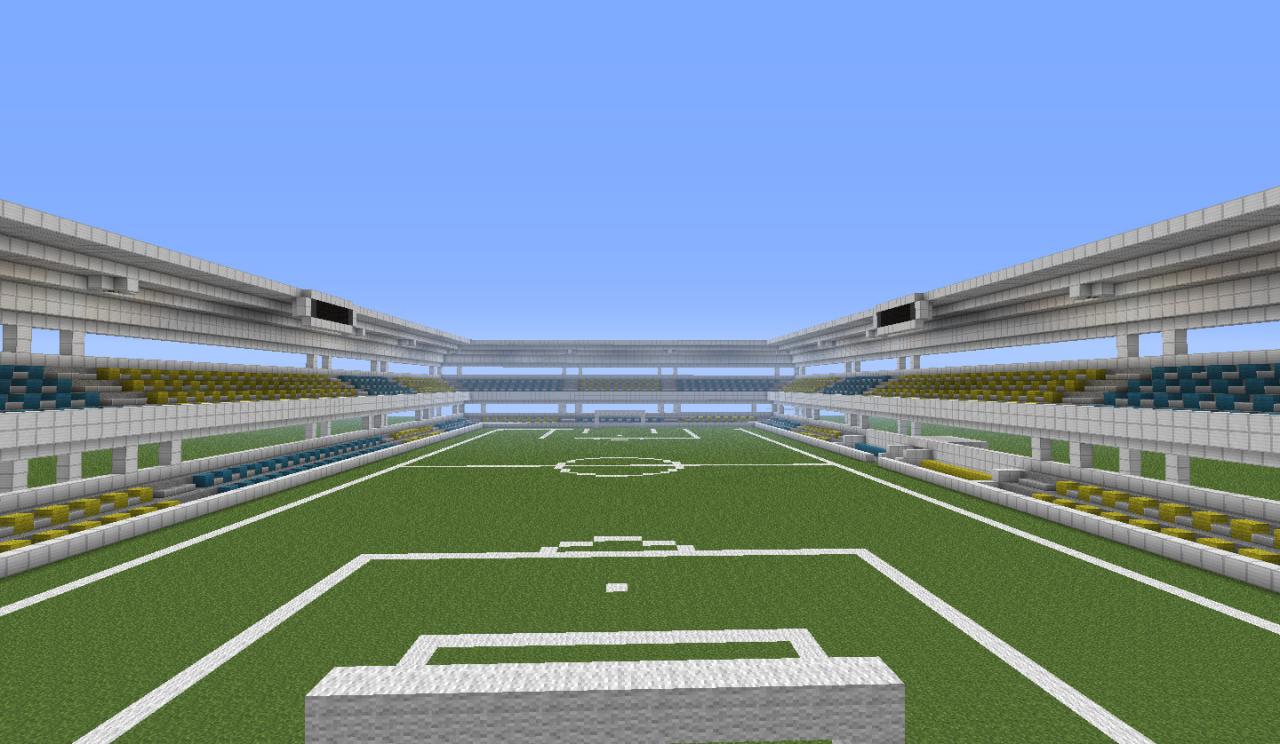 Soccer Stadium 2 Minecraft Map