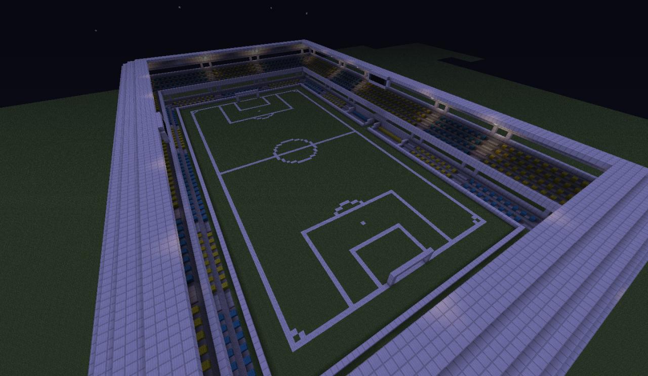 Soccer Stadium 2 Minecraft Map