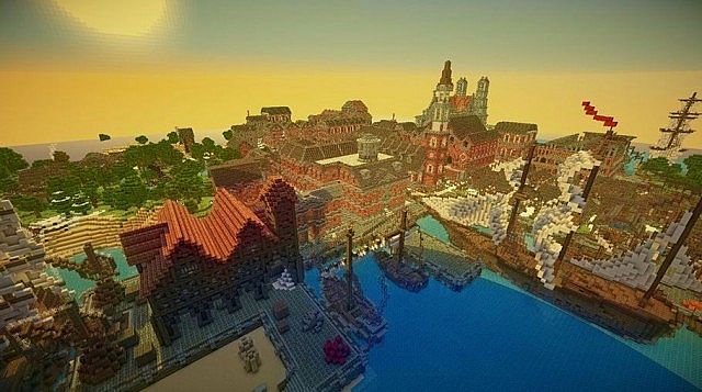 New Boston - American Colonial City Minecraft Map