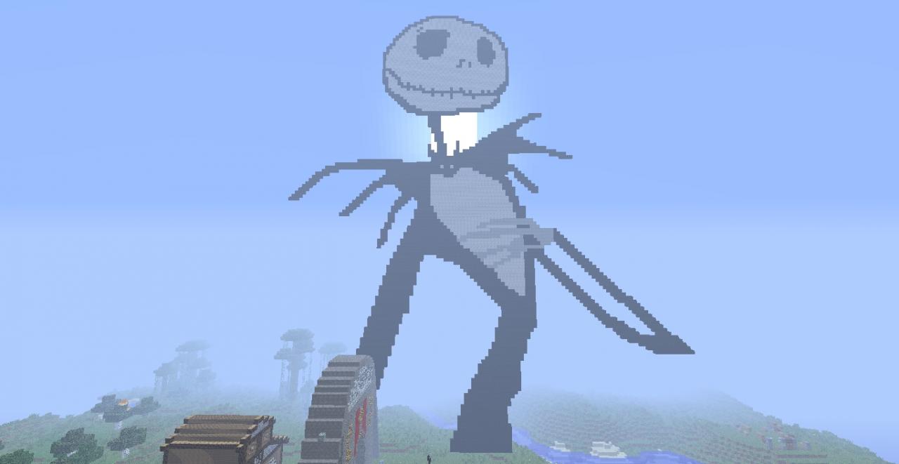 Jack Skellington Minecraft Project