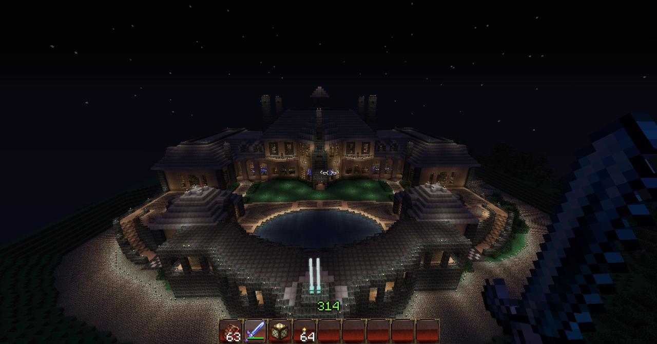 mansion Minecraft Map