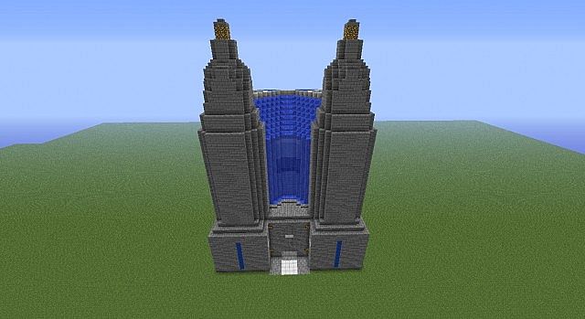 Cascade - Skyscraper build Minecraft Map