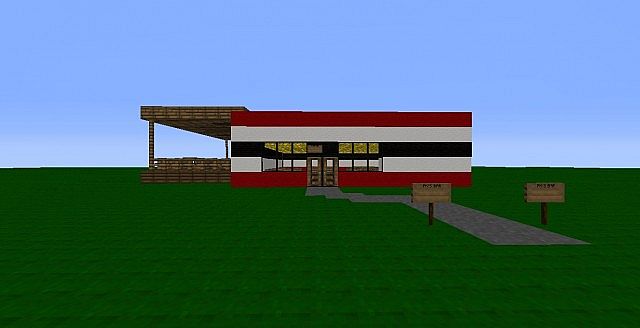 reddead's bar Minecraft Map