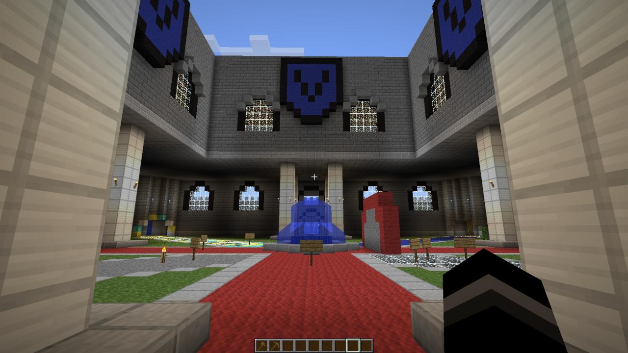 Castle Server Spawn Minecraft Map