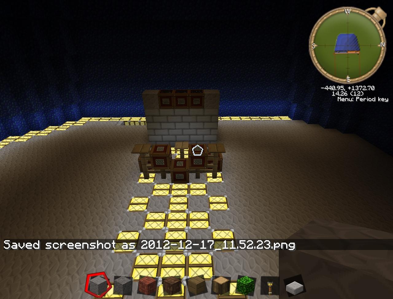 Concert Stage With Flashing Lights Only For Tekkit Minecraft Map