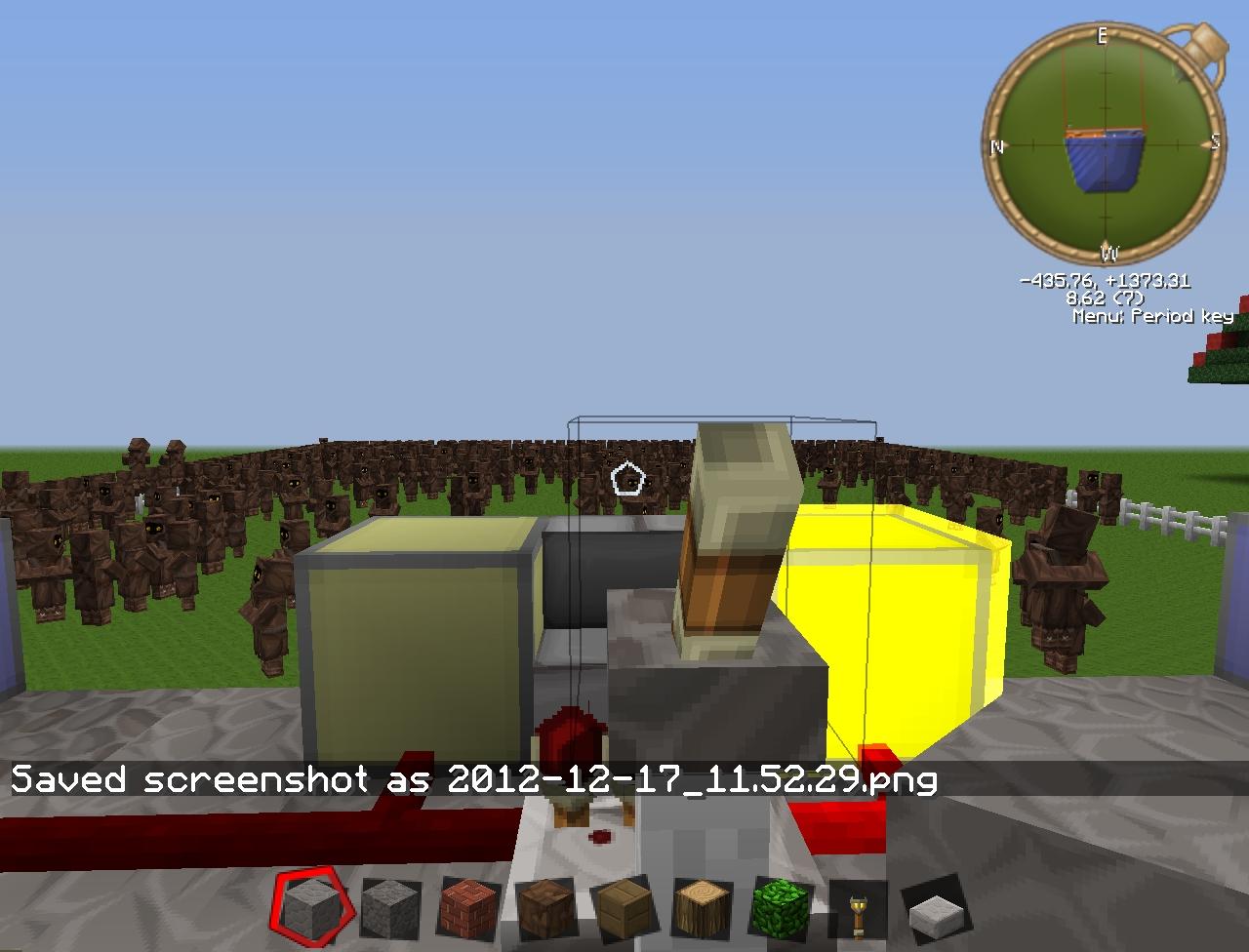 Concert Stage With Flashing Lights Only For Tekkit Minecraft Map