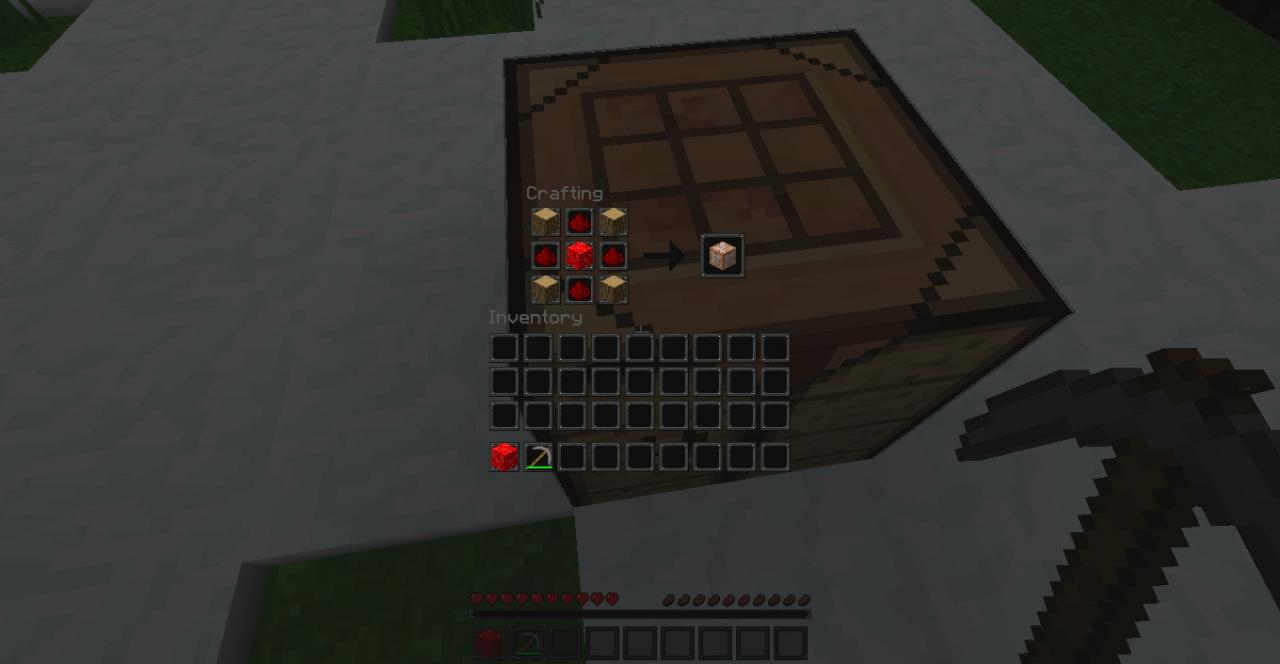 Craftable CommandBlock Minecraft Mod