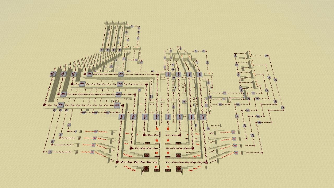 My Flatland Redstone world Minecraft Map