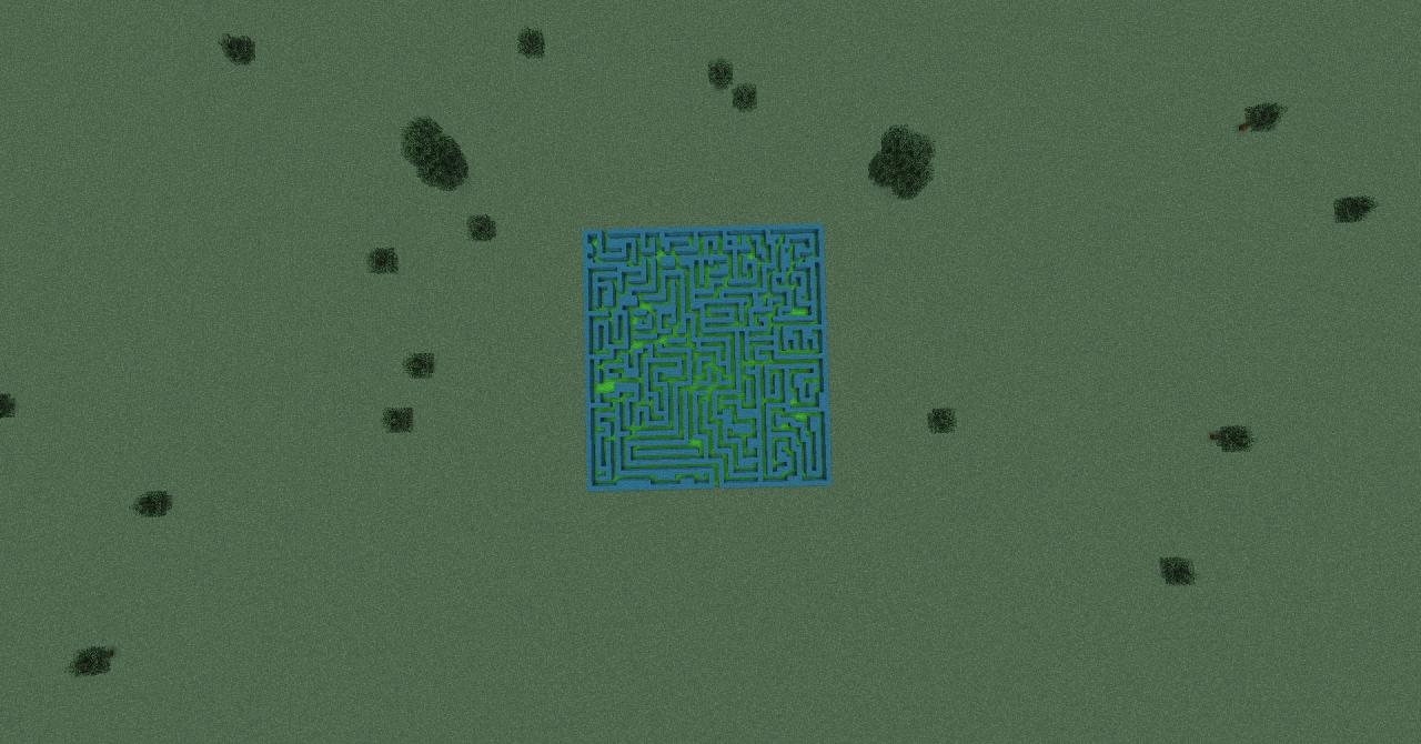 Maze Minecraft Map