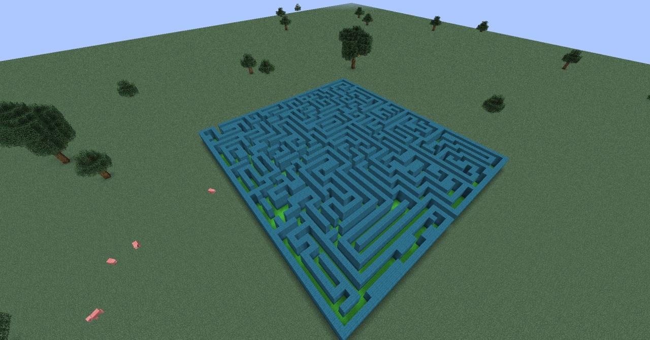 Maze Minecraft Map
