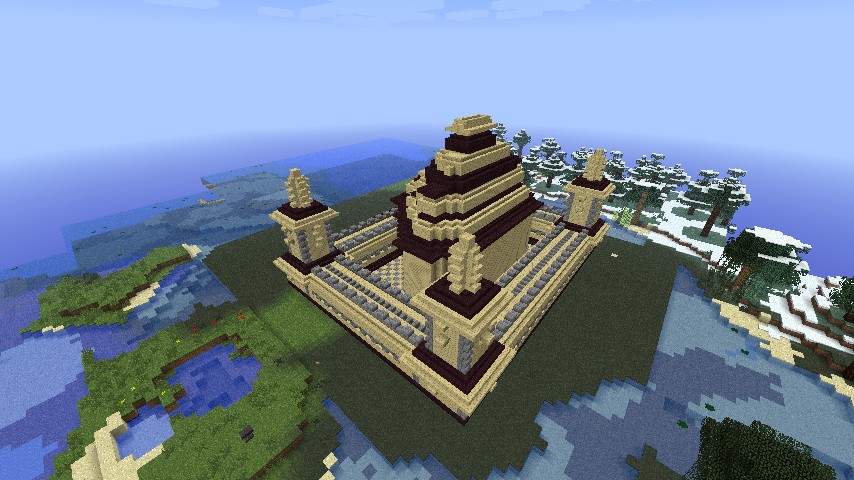 Sand Fortress Minecraft Map