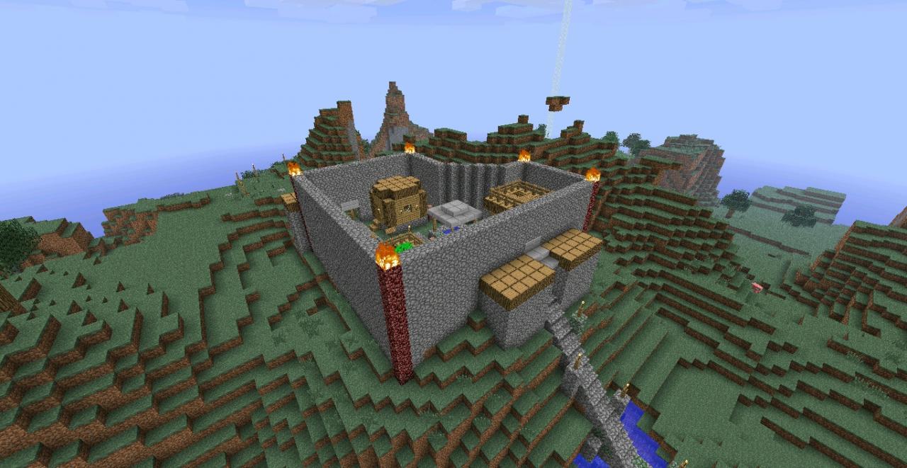 The Cave Base Minecraft Map