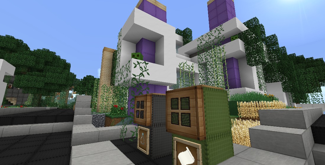 Naturelife | an eco home Minecraft Map