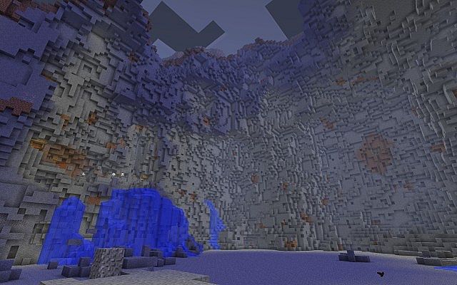 OCULOUS - Large Cavern For Epic Building - Minecraft Map